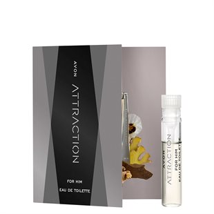 Avon Attraction for Him kölni - minta